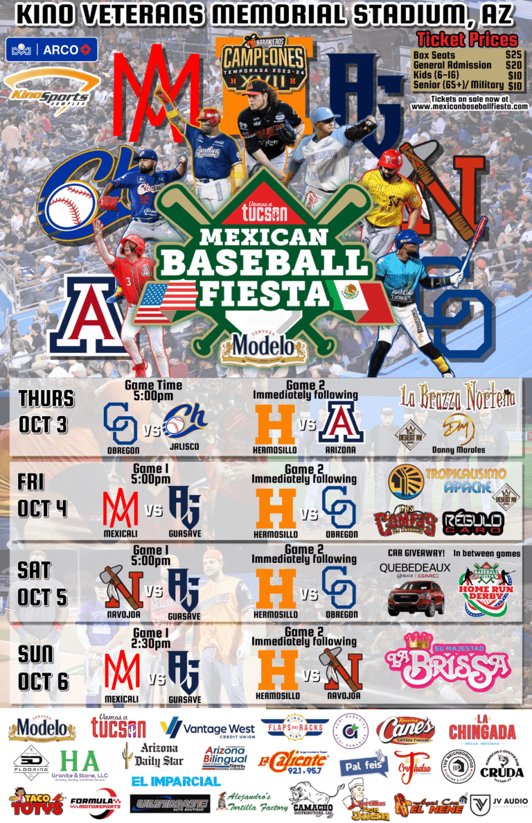 Mexican Baseball Fiesta | Tucson Premier Baseball Event